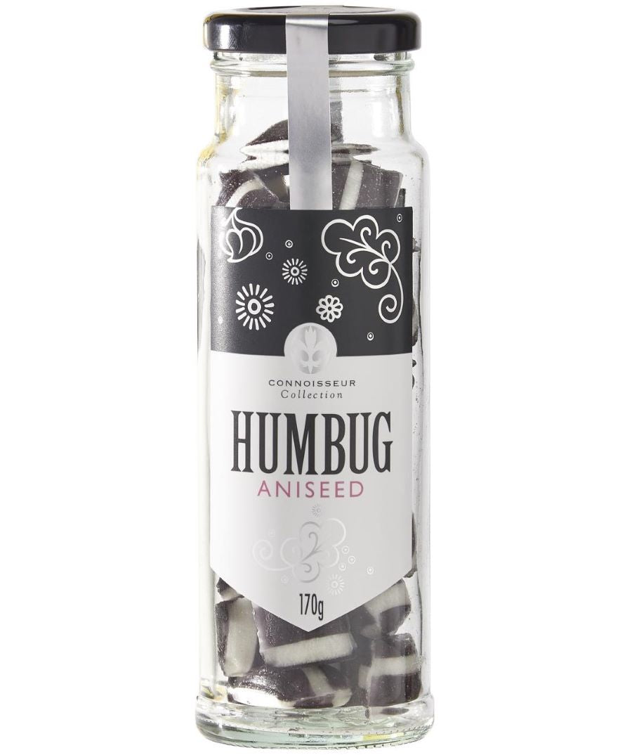 Connoisseur Collection Aniseed Humbugs 170g – Nicerteas Gourmet Food