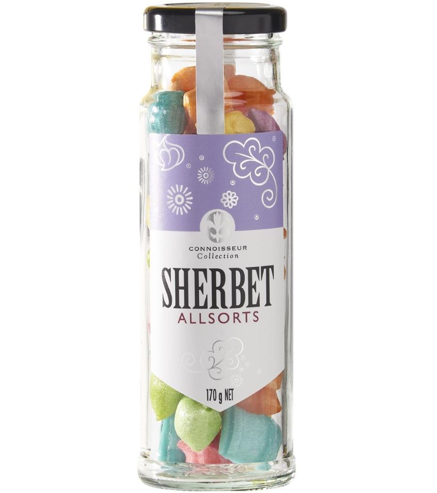 Connoisseur Collection Sherbert Allsorts 170g – Nicerteas Gourmet Food