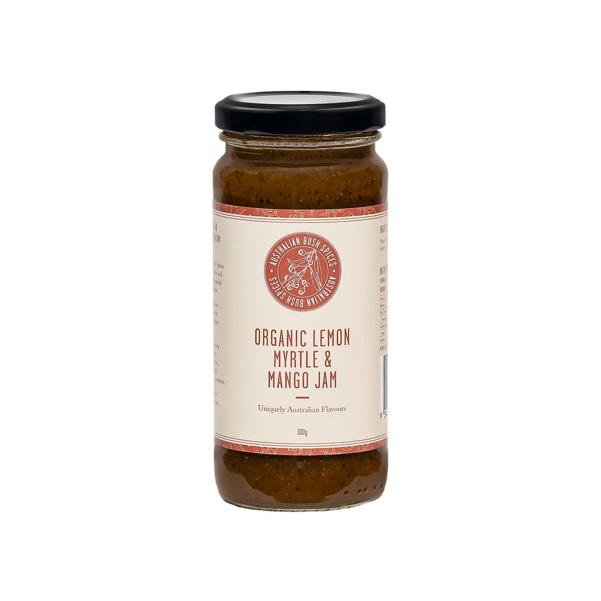 Australian Bush Spice Organic Lemon Myrtle & Mango Jam 300g – Nicerteas ...