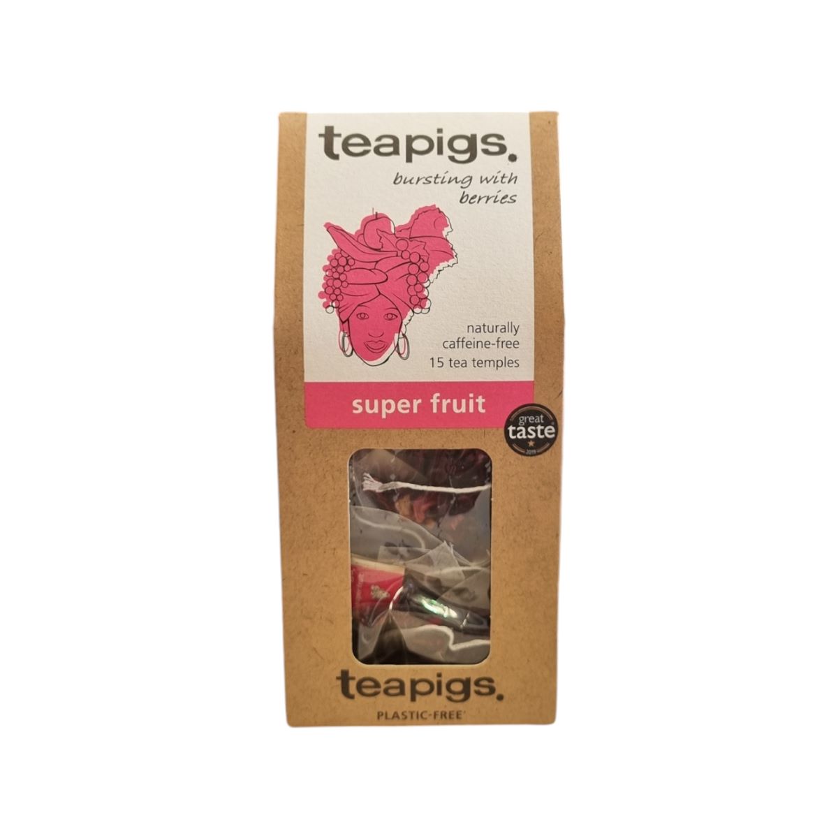 Teapigs Super Fruit 15 x 2.5g Pyramid Teabags – Nicerteas Gourmet Food