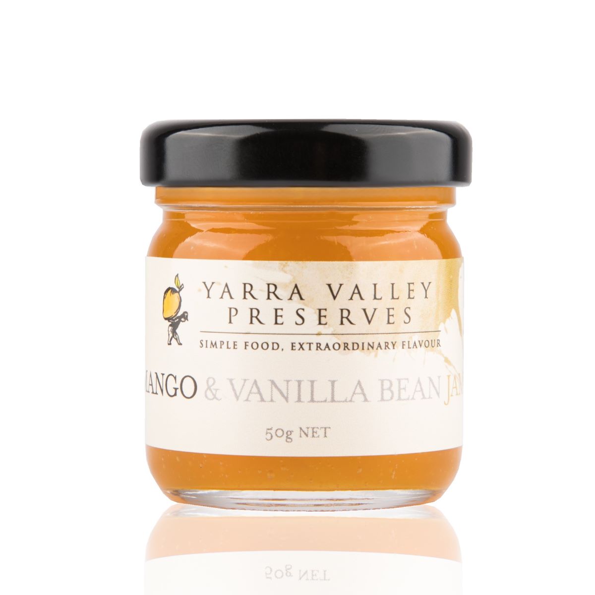 Yarra Valley Mango & Vanilla Bean Jam 50g – Nicerteas Gourmet Food