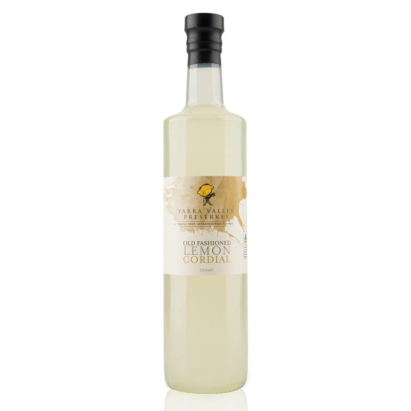 Yarra Valley Old Fashioned Lemon Cordial 700ml – Nicerteas Gourmet Food