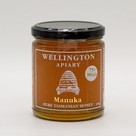 Wellington Apiary Manuka Honey MGO 75+ Jar 325g – Nicerteas Gourmet Food